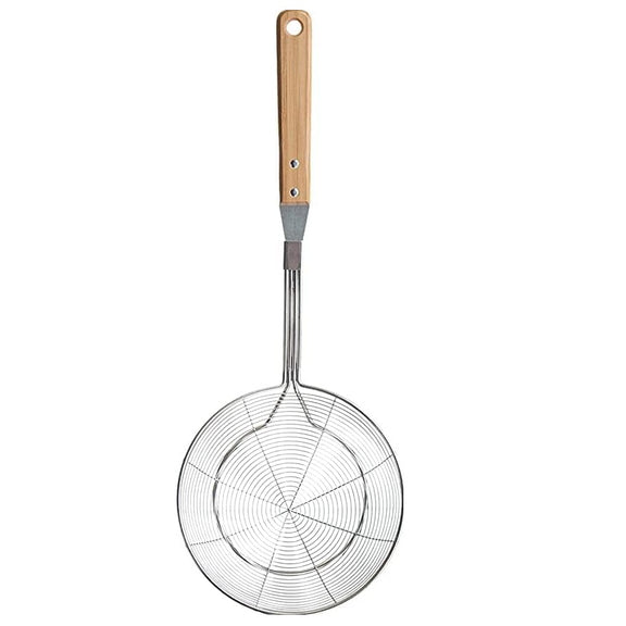 Wooden handle strainer – Katchy Picks